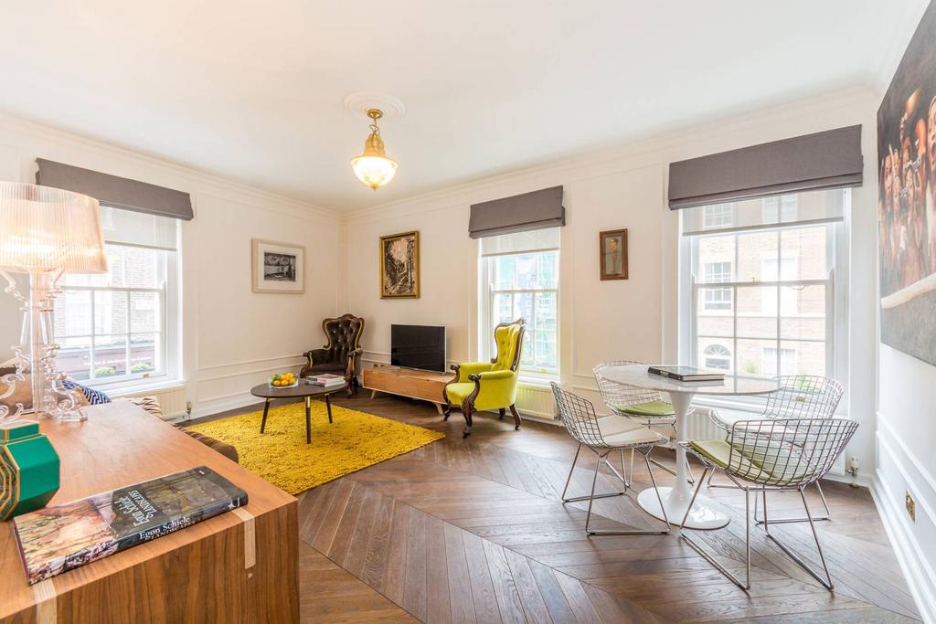 Whitfield Street, Fitzrovia, London, W1T 2 bed flat - £4,009 pcm (£925 pw)