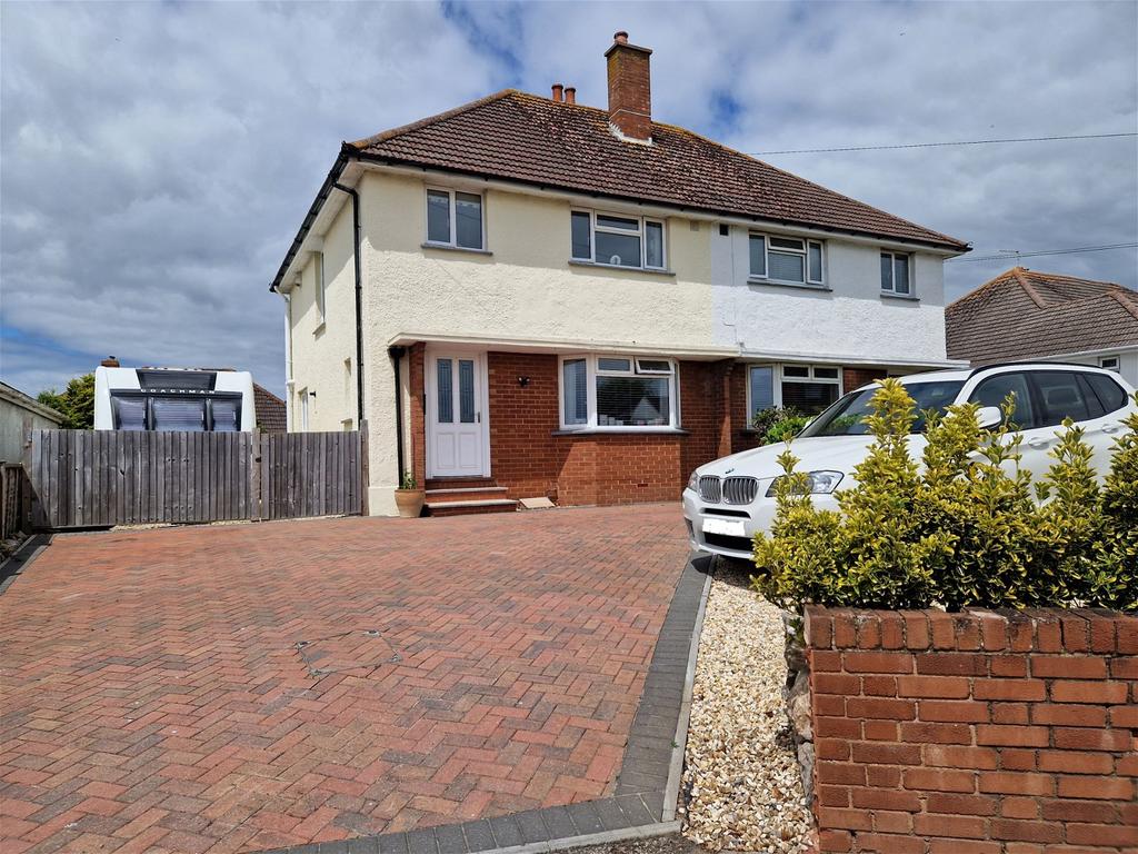 Hulham Road, Exmouth, EX8 4RD 3 bed semi-detached house - £489,950