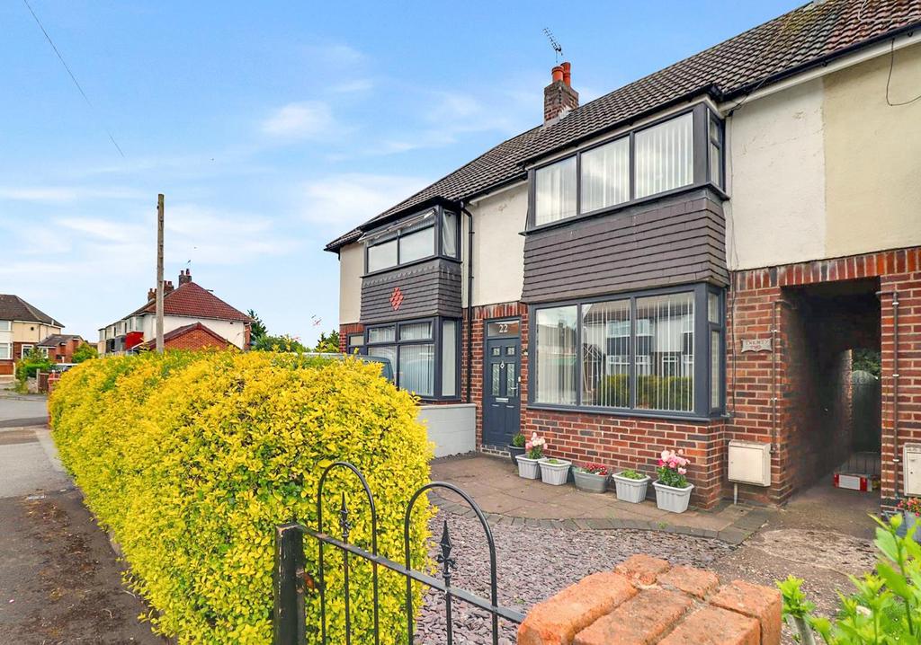 Micklewright Avenue, Crewe 2 bed terraced house - £130,000