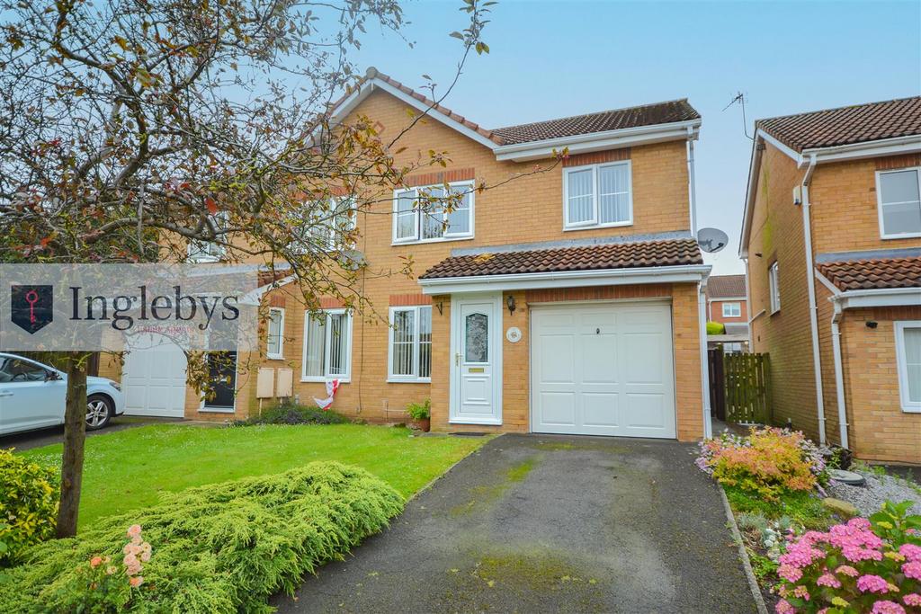 Rodney Close, Brotton 3 bed semi-detached house - £149,500