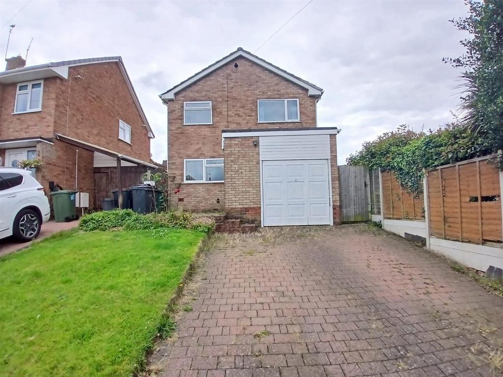 Berwyn Way, Church Farm, Nuneaton 3 bed detached house for sale - £210,000