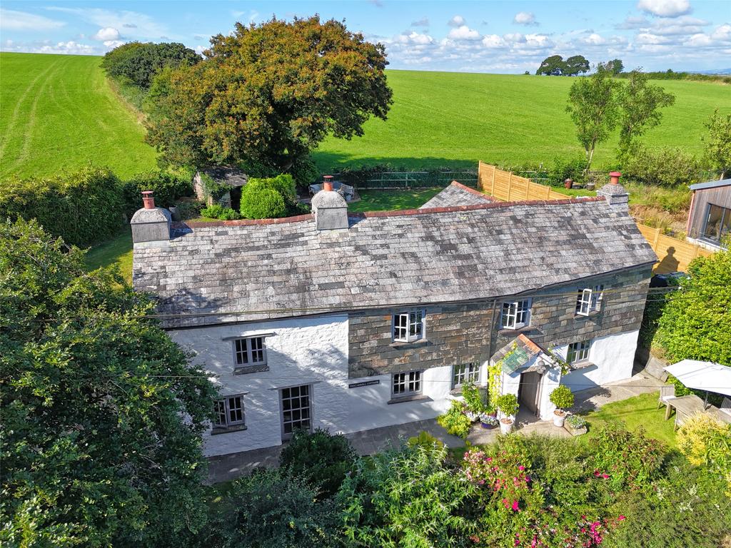 Trebullett, Launceston, Cornwall, PL15 4 bed detached house for sale ...