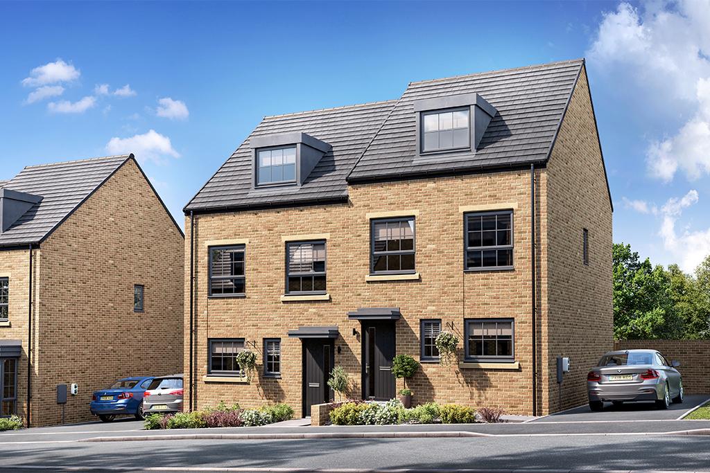 Plot 936, The Aire at Gedling Green... 3 bed semi-detached house - £365,000