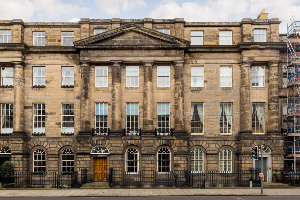 Albyn Place, Edinburgh EH2 4 bed ground floor flat - £1,100,000