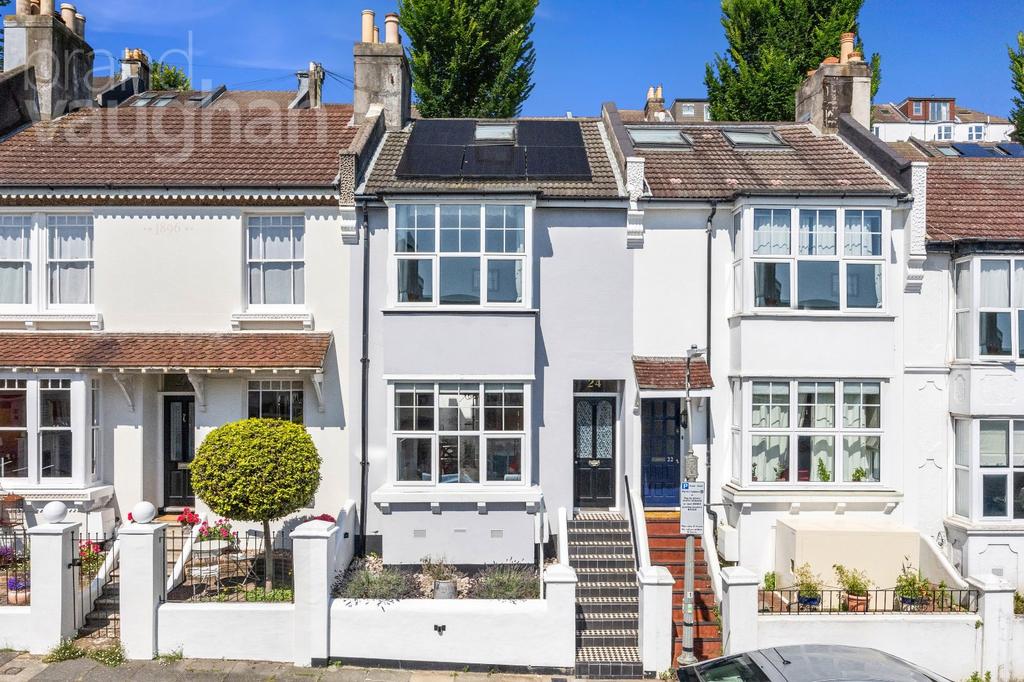 Kingsley Road, Brighton, BN1 2 bed terraced house - £500,000