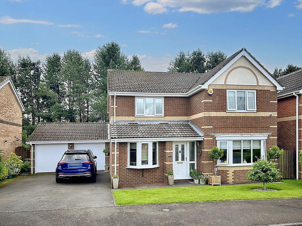 Plover Drive, Burnopfield, Newcastle... 4 bed detached house - £350,000