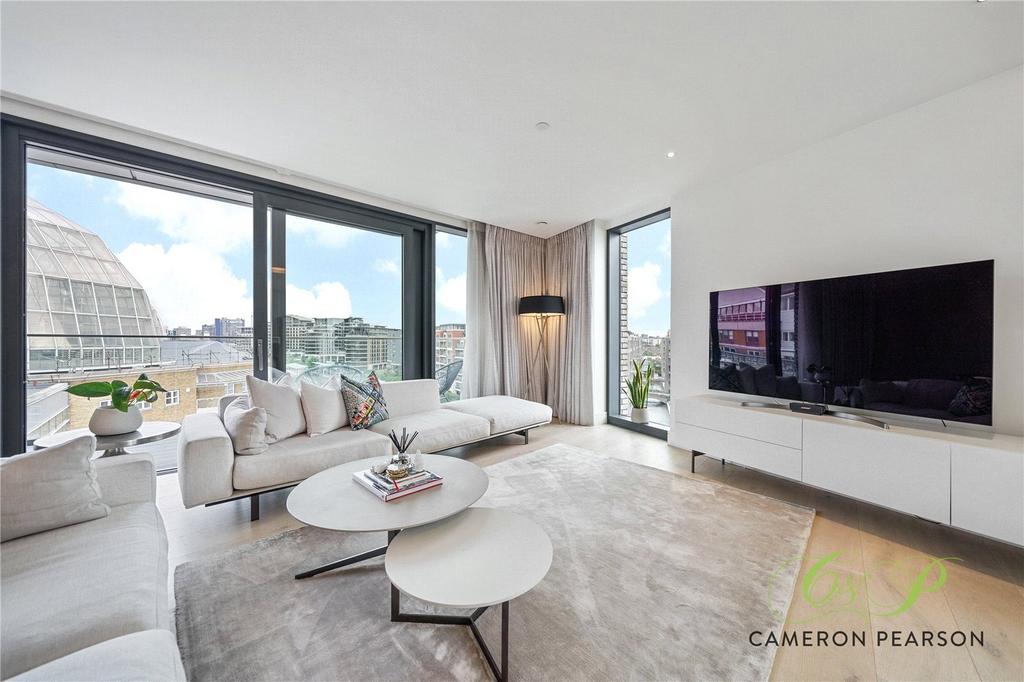 Lighterman Towers, Harbour Avenue... 3 bed apartment to rent - £7,497 ...