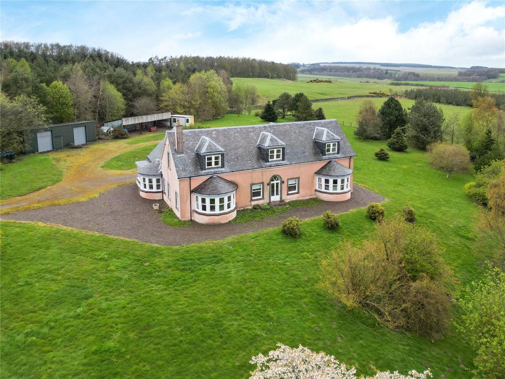 Blythe House, Lauder, Scottish... 4 bed detached house for sale - £495,000
