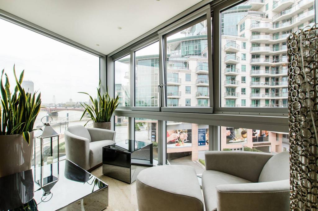 St Georges Wharf, SW8, Nine Elms... 2 bed flat for sale - £950,000