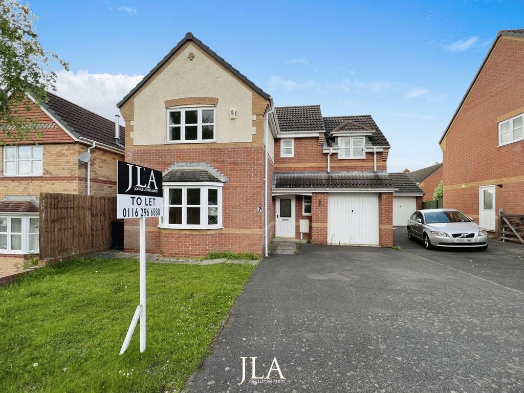 Oadby, Leicester LE2 4 bed detached house - £1,495 pcm (£345 pw)