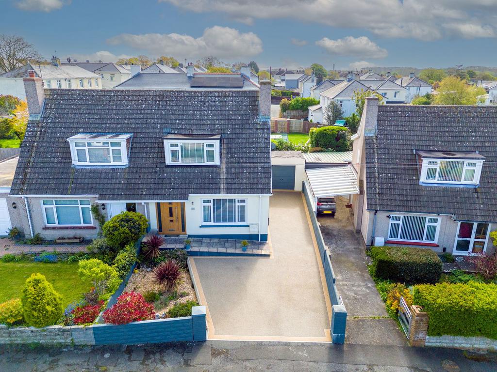 Highmeadow, Llantwit Major CF61 2 bed semi-detached bungalow - £315,000