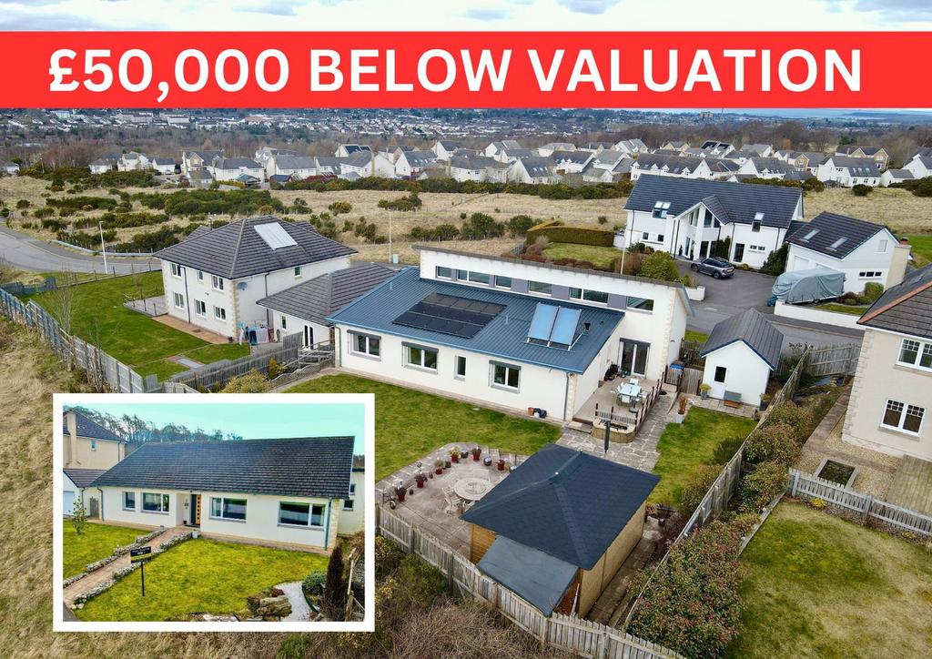 Upper Slackbuie, Inverness IV2 3 bed detached bungalow - £545,000