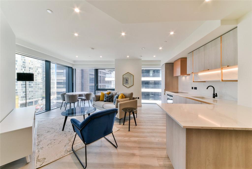 50 Marsh Wall, London, E22 2 bed apartment - £3,467 pcm (£800 pw)