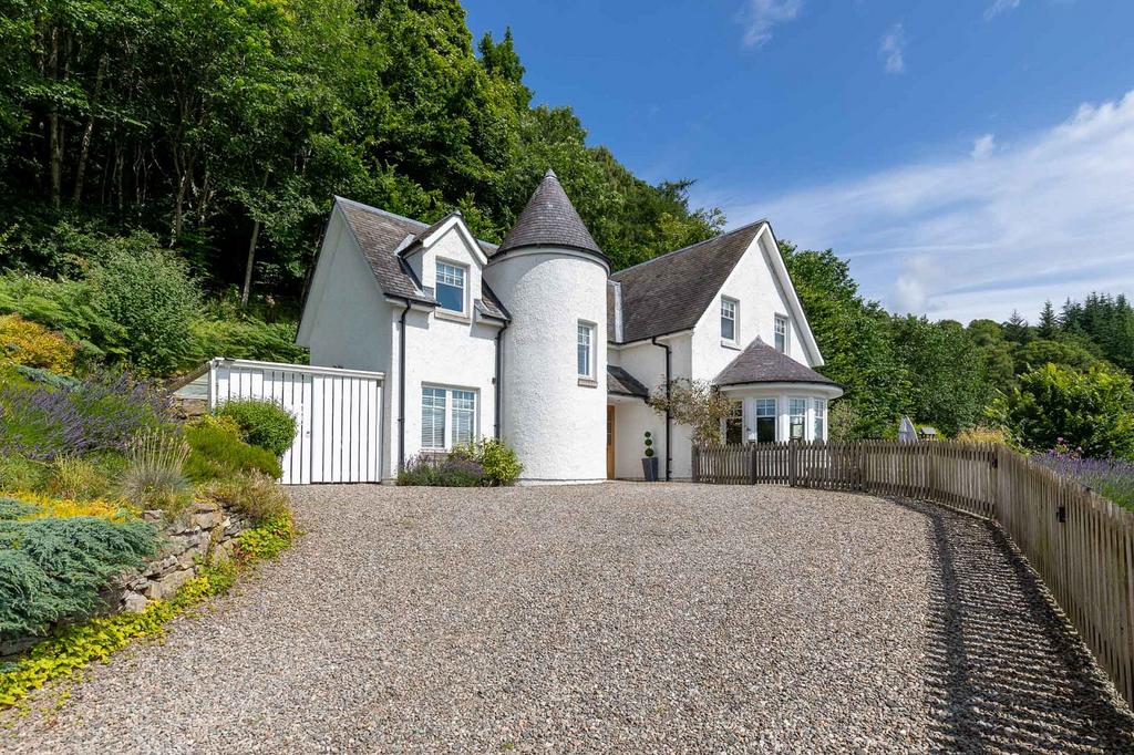 The Turret House, Weem, Aberfeldy... 4 bed detached house for sale - £ ...