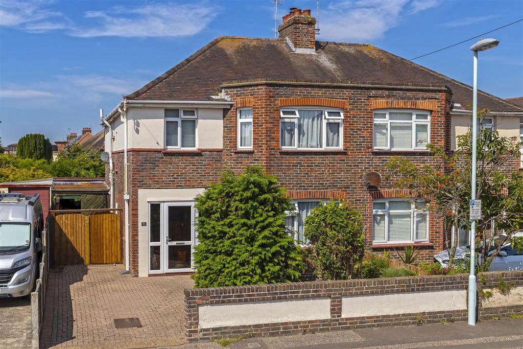 Garrick Road, Worthing 3 bed semi-detached house - £500,000