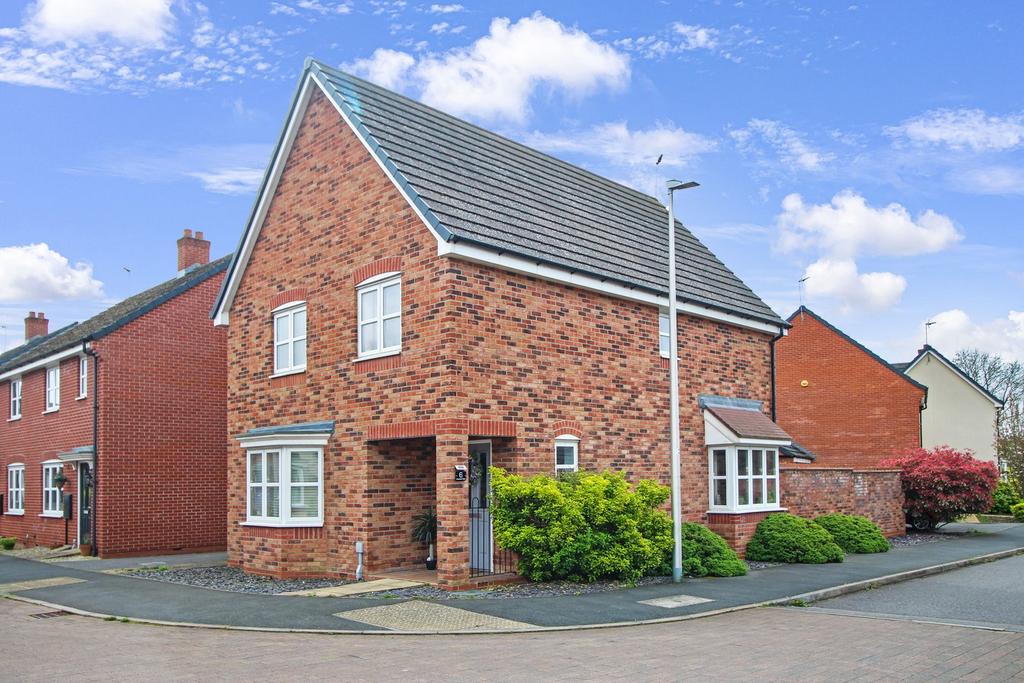 Teeswater Close, Long Lawford, Rugby... 4 bed detached house for sale - £350,000
