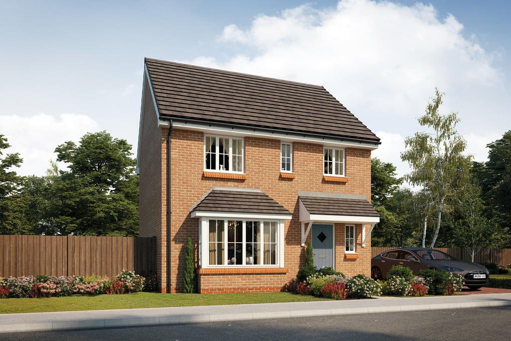 Plot 357, The Larkspur at Bourne... 3 bed detached house - £277,500