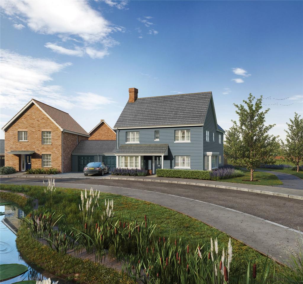 Hanningfield Park, Rettendon Common, CM3 4 bed detached house for sale ...