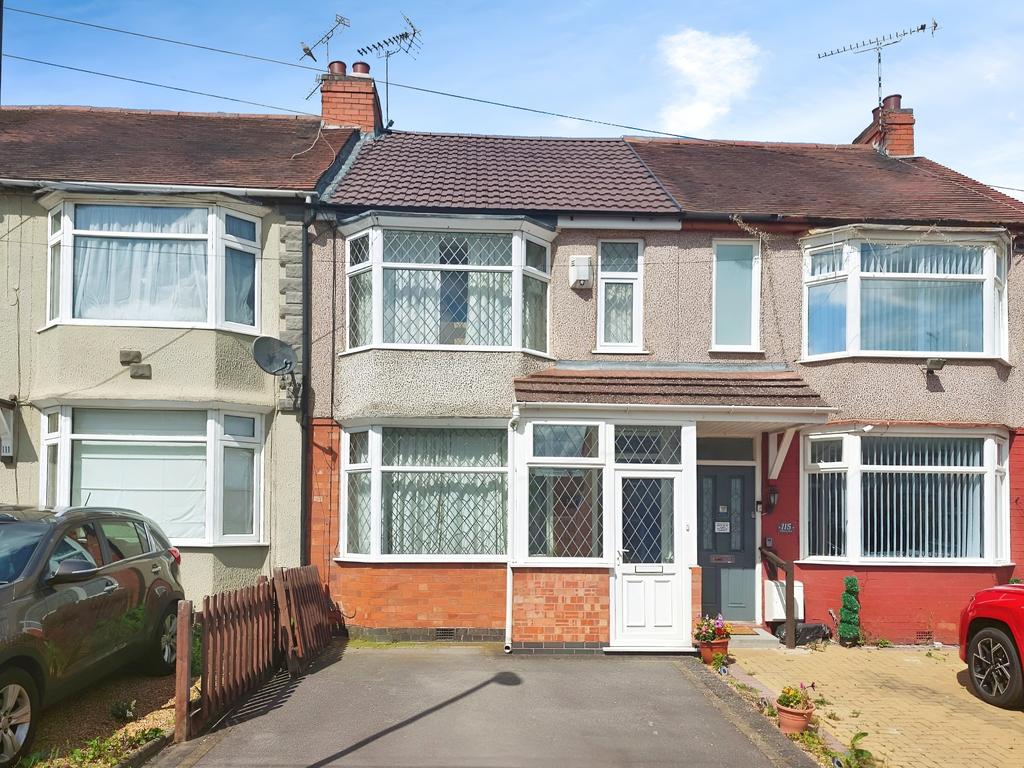 113 Erithway Road, Finham, Coventry... 2 bed terraced house - £140,000