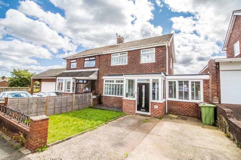 Warwick Drive, Usworth, Washington 4 bed semi-detached house for sale ...