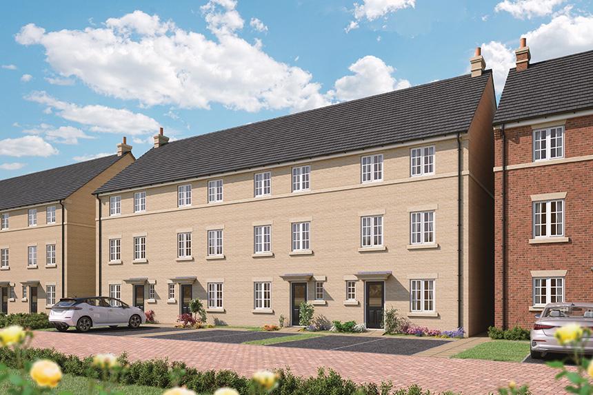 Plot 201, The Welland at Stamford... 4 bed end of terrace house for sale - £469,995