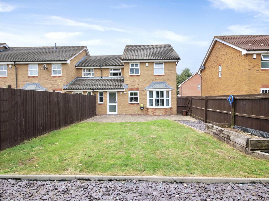 Stag Way, Glastonbury 3 bed end of terrace house - £317,000