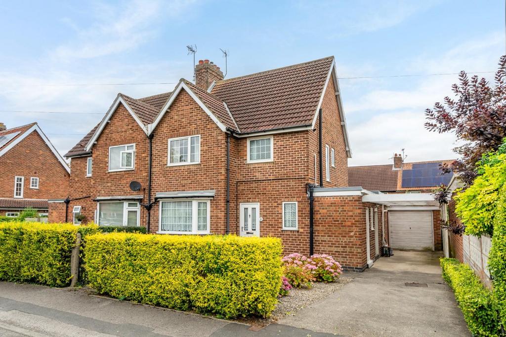 The Crescent, Heslington, York 3 bed semi-detached house for sale - £ ...