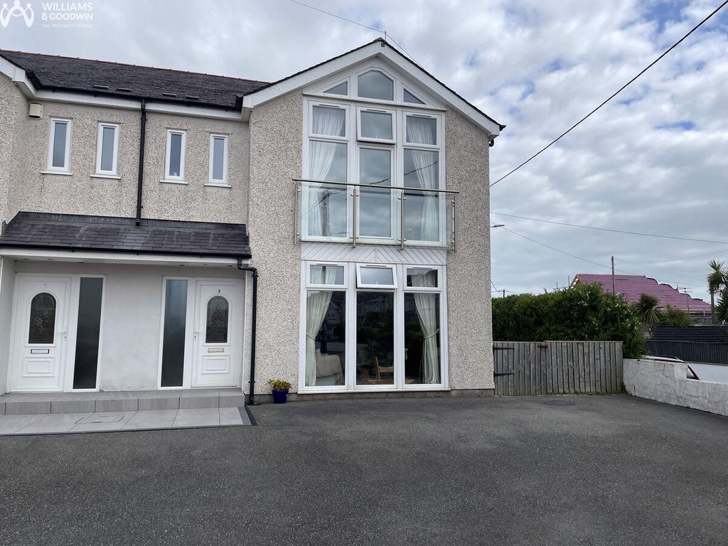 Overstrand Avenue, Rhosneigr... 3 bed semi-detached house for sale - £ ...