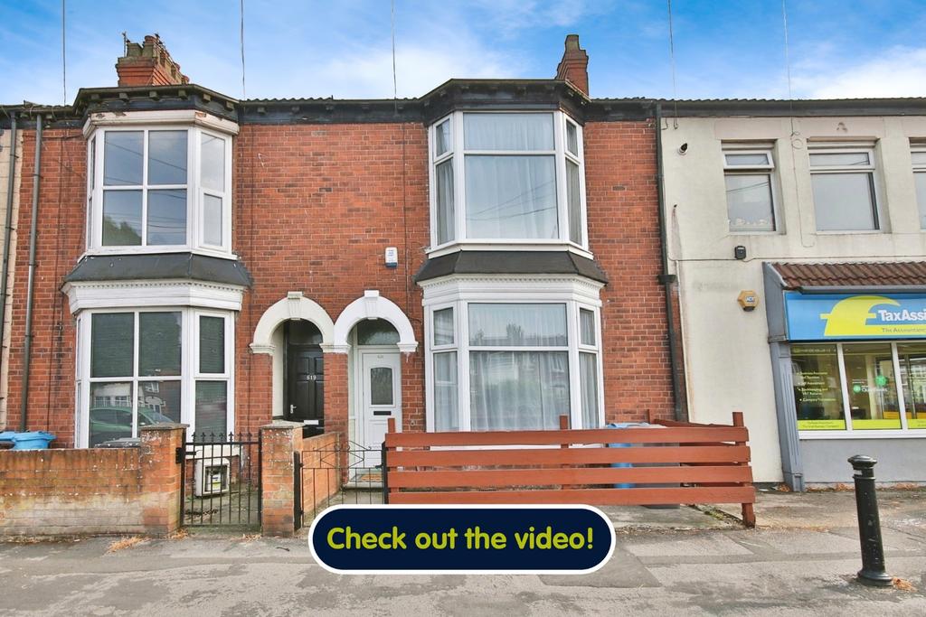 Spring Bank West, Hull, HU3 6LD 3 bed terraced house for sale - £105,000
