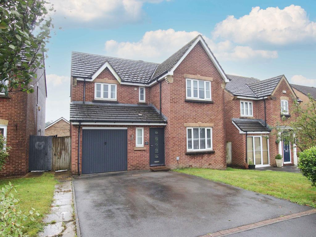 Beech Wood Drive, Tonyrefail, CF39 8JL 4 bed detached house for sale ...