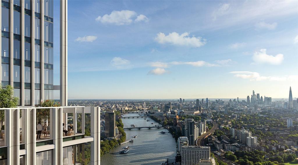 Nine Elms Lane, London 2 bed flat - £1,622,000