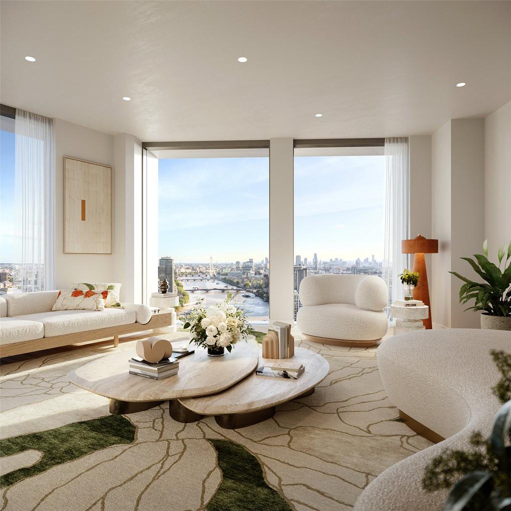 Nine Elms Lane, London 3 bed flat - £2,992,000