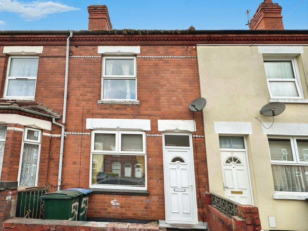 57 Nicholls Street, Hillfields... 2 bed terraced house - £100,000