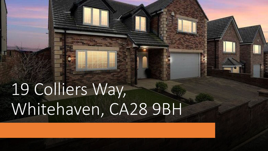 Colliers Way, Whitehaven CA28 4 bed detached house - £395,000