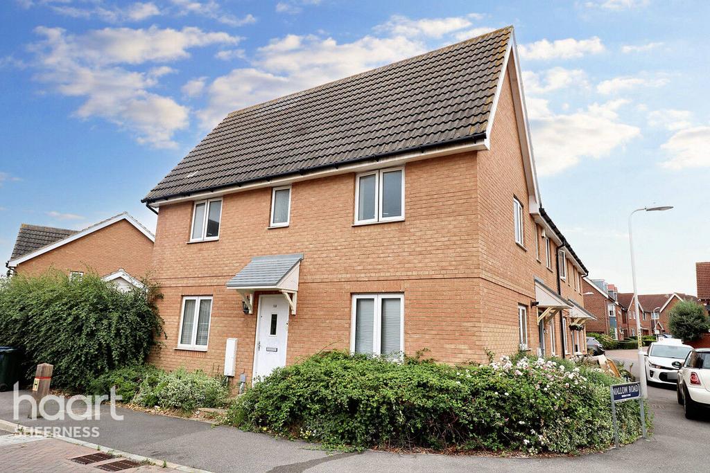 Cornflower Way, Minster on Sea 3 bed end of terrace house - £280,000