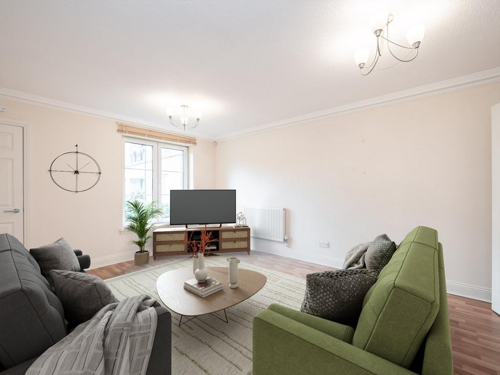 8/3 Powderhall Rigg, Canonmills... 2 bed flat - £250,000
