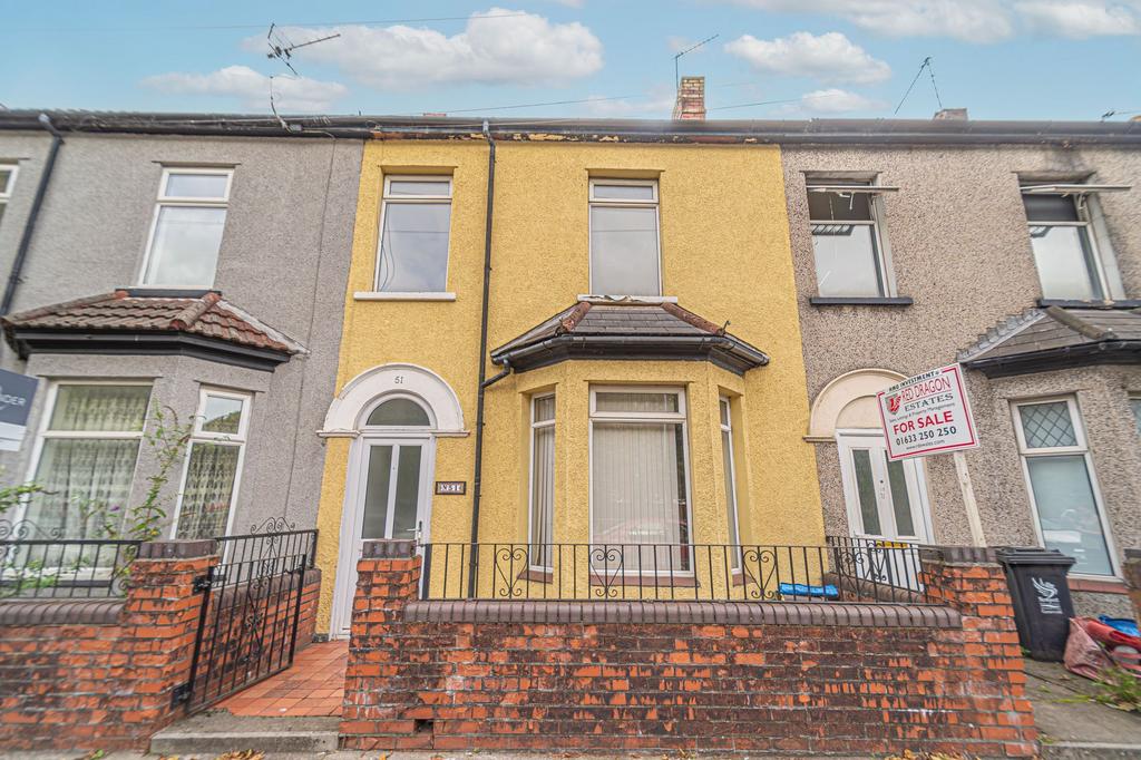 Wharf Road, Newport, NP19 3 bed terraced house - £150,000