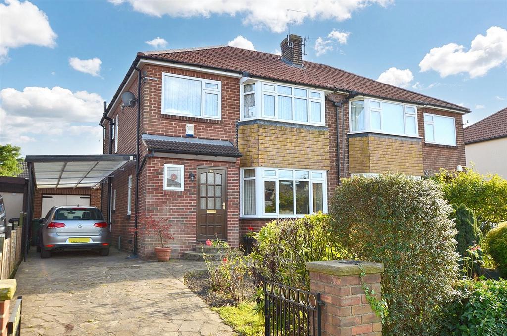 Carr Hill Road, Calverley, Pudsey... 3 bed semi-detached house for sale ...