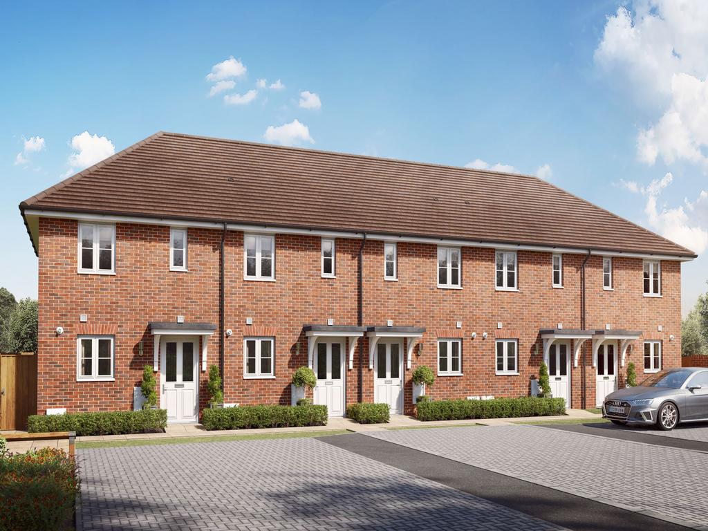Plot 51, The Alnmouth at Persimmon at... 2 bed terraced house for sale ...