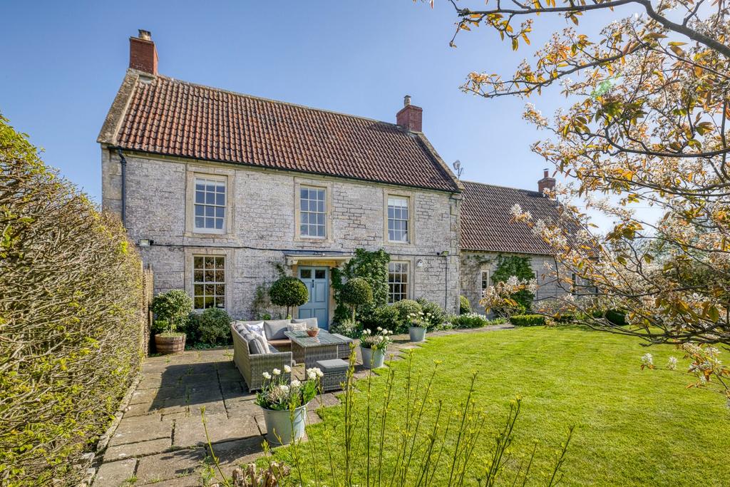 Rectory Farm, Hornblotton 6 bed farm house for sale - £1,950,000