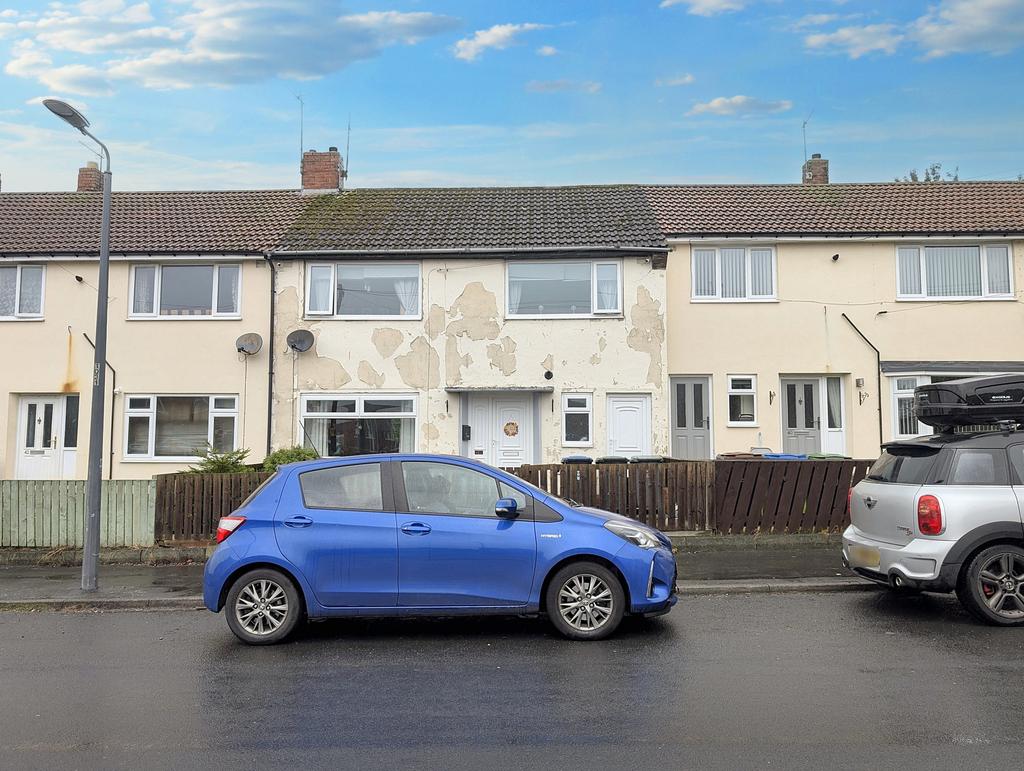 Cedar Crescent, Willington DL15 3 bed terraced house for sale - £86,000