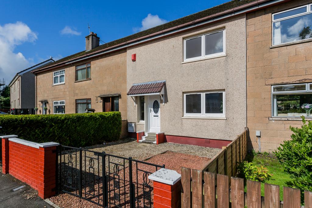 8 Achray Drive, Paisley, PA2 9DF 2 bed terraced house - £105,000