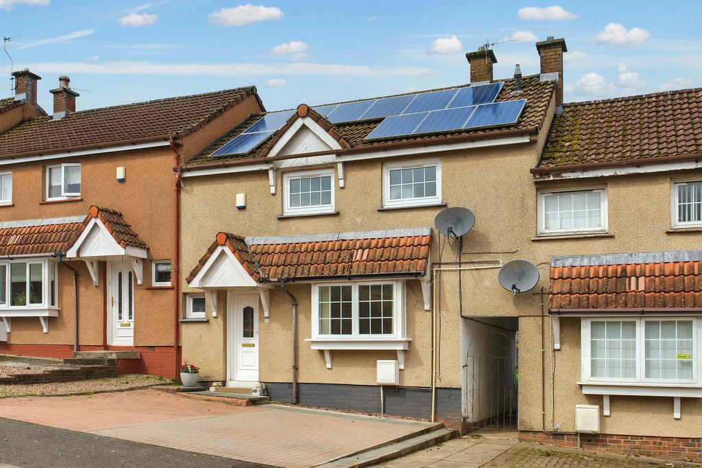 Dunaskin View, Patna, Ayr, Ayrshire 3 bed terraced house - £70,000