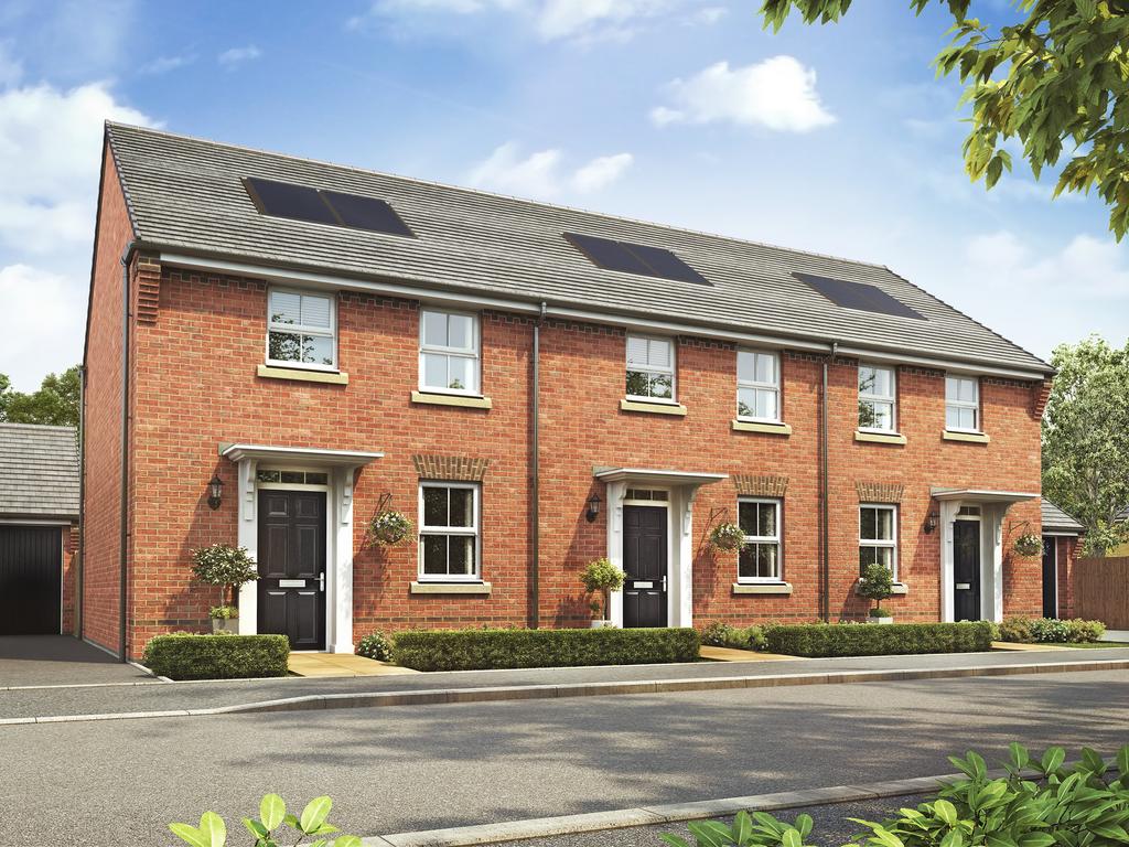 ASHDOWN at The Catkins Meadowsweet... 2 bed end of terrace house for sale - £259,000