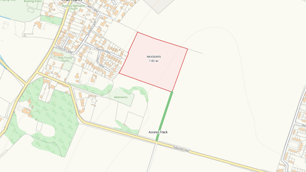 Squires Hill, Marham PE33 Farm land for sale - £95,000