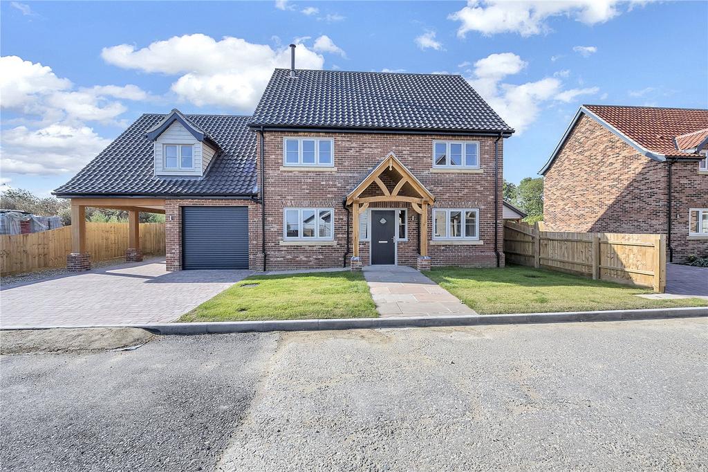 Old Coopers Yard, Aslacton, Norwich... 4 bed detached house - £635,000