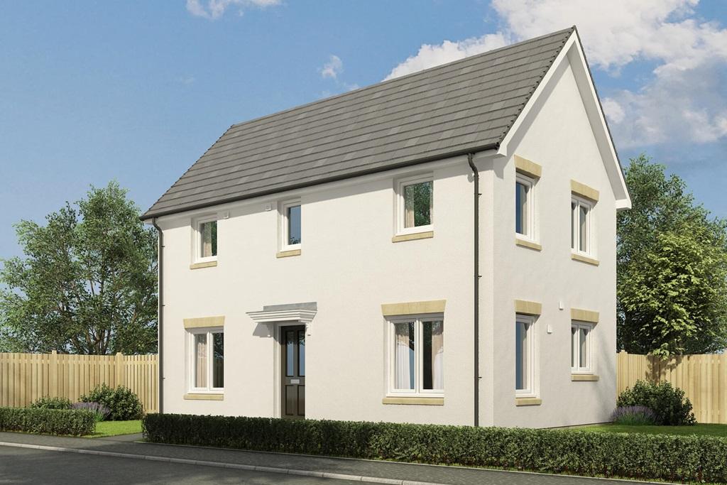The Boswell - Plot 23 at Belhaven... 3 bed semi-detached house for sale