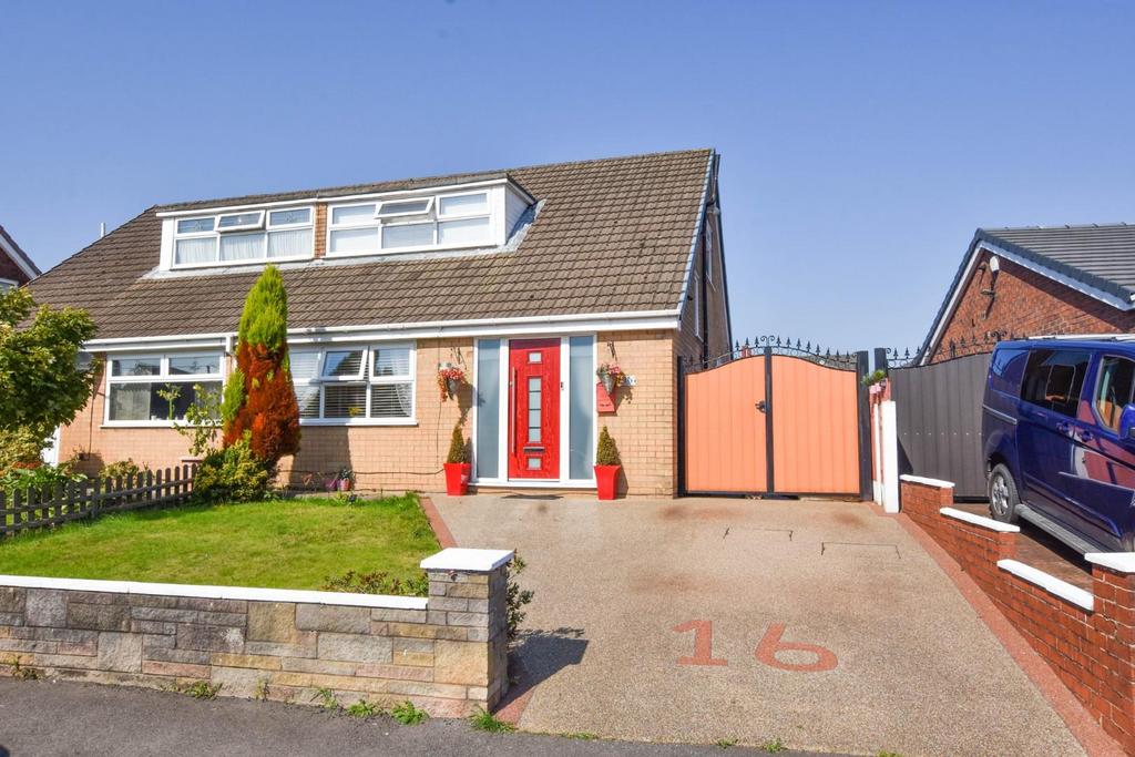 Howden Drive, Hawkley Hall, Wigan... 3 bed semi-detached house for sale ...