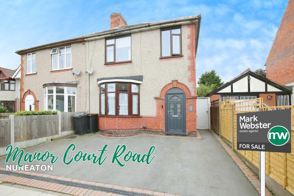 Manor Court Road, Nuneaton 3 bed semi-detached house - £264,000