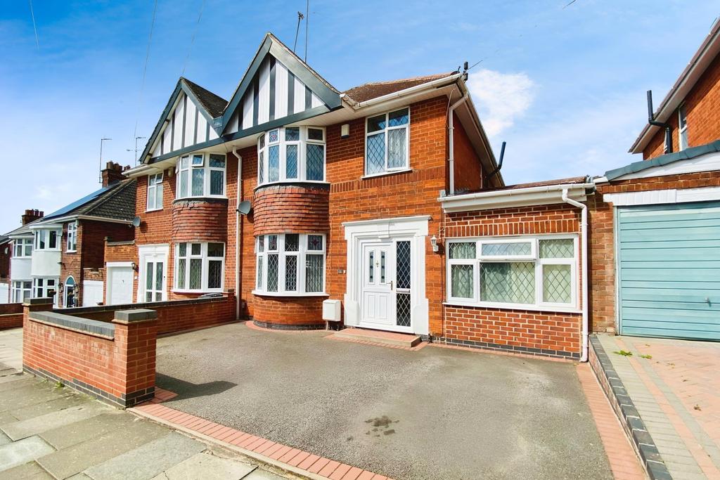 New Way Road, Evington, Leicester, LE5 4 bed semi-detached house for ...